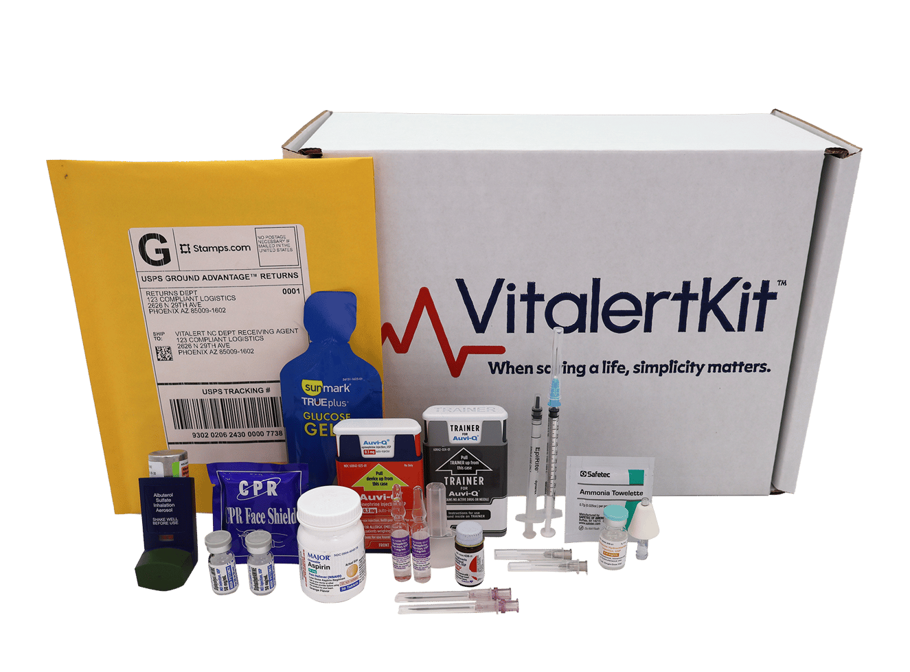 VitalertKit™ | Medical Emergency Kit Refills