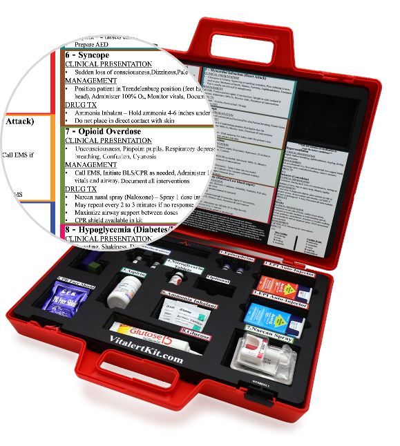 VitalertKit™ Plus Combo | Medical Emergency Kit